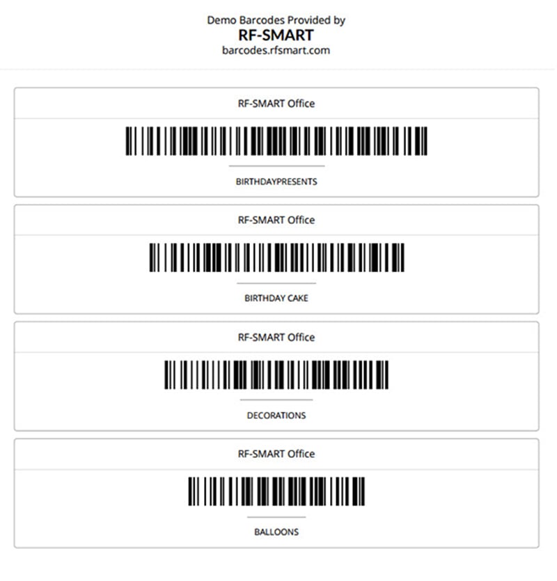 Free NetSuite Barcode Generator